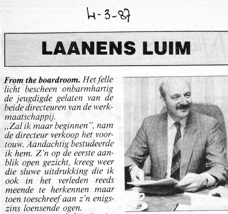 Laanen's Luim - That was the week it was
